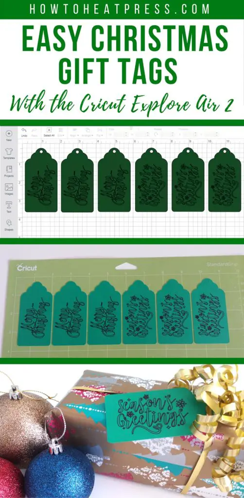 Easy Christmas Gift Tags With The Cricut Explore Air 2