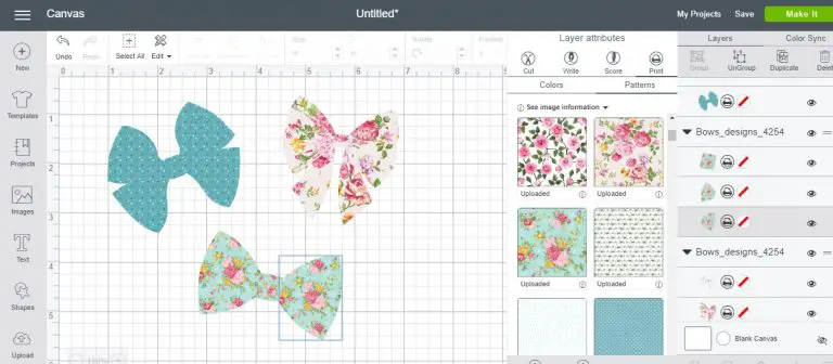 Cricut Patterns: How To Upload & Use Them!