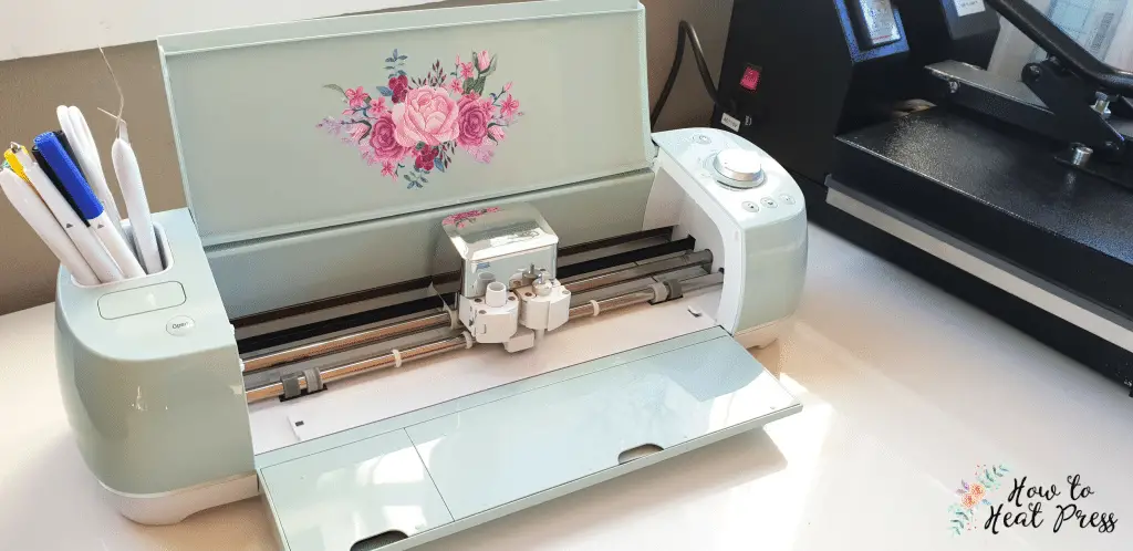How To Use Cricut Print And Cut With Printable Vinyl DIY Stickers 